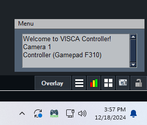 GitHub - DanTappan/VISCA-Game-Controller: A python program to use ...